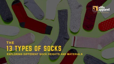 13 Types Of Socks : Examining Various Sock Heights and Materials