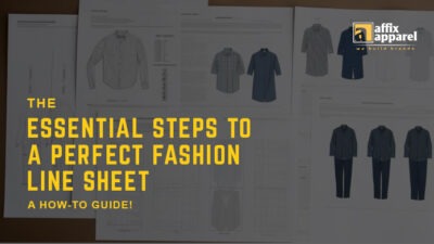How to Create a Fashion Line Sheet: Step-by-Step Guide